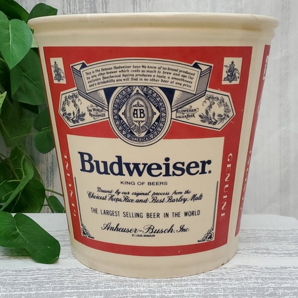 Budweiser | Dining | Vtg Budweiser Ice Bucket | Poshmark